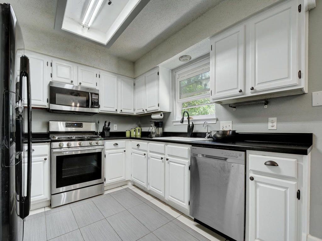 Our kitchen remodel - went from dark and dingy, to updated and modern ...